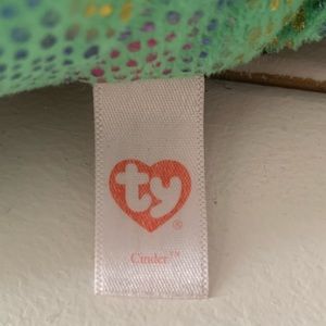 Ty | Toys | Ty Beanie Boos Cinder Green Dragon Plush Stuffed Toy 9 No ...